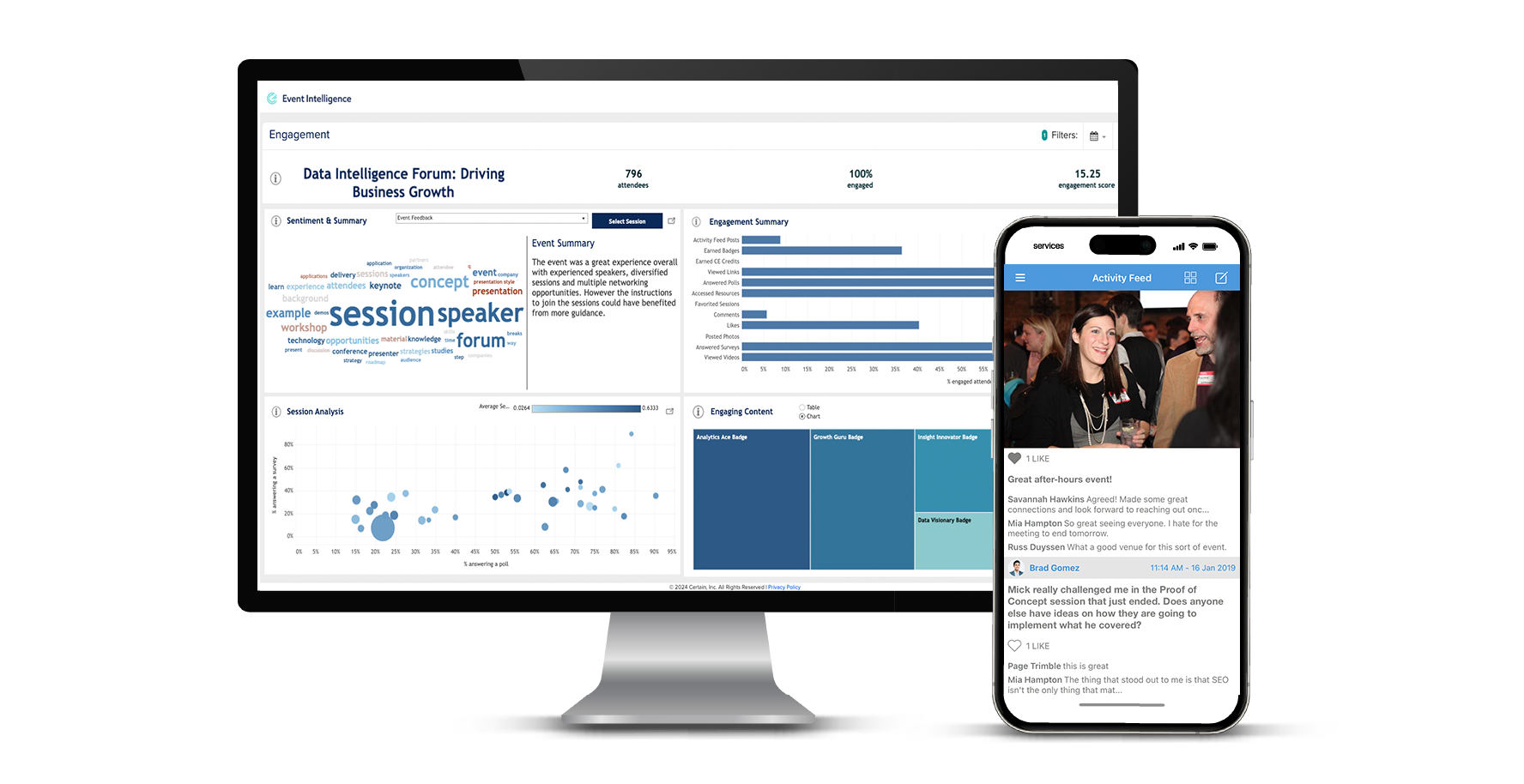 Certain Inc. | Experience an AI-Powered, Conversational Event App